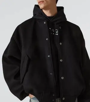 Balenciaga Wool Bomber Jacket