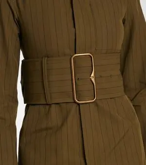 Burberry Belted Cotton Overshirt