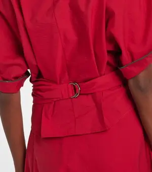 Brunello Cucinelli Cotton-blend Blouse