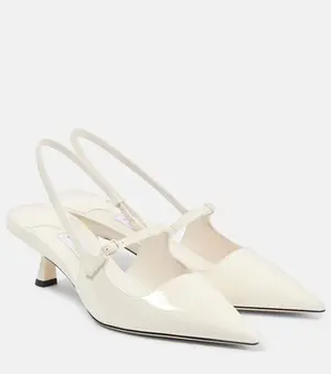 JIMMY CHOO Jimmy Choo Didi 45 Patent Leather Slingback Pumps