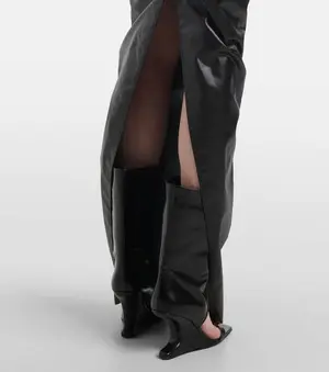 Rick Owens Prong Cutout Cocktail Dress - Black