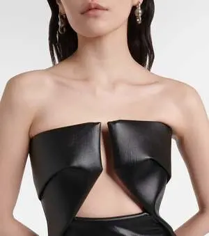 Rick Owens Prong Cutout Cocktail Dress - Black