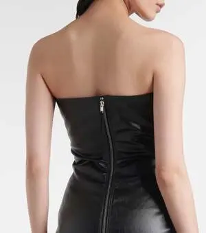 Rick Owens Prong Cutout Cocktail Dress - Black