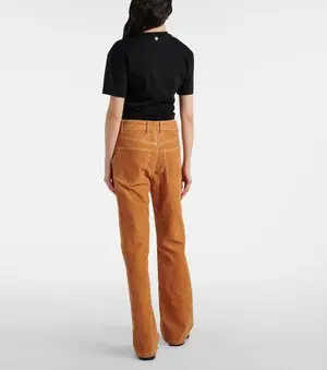 Rabanne High-rise Straight Leg Jeans