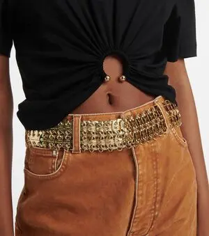 Rabanne Chain Belt - Gold