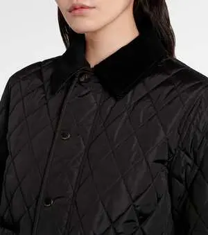 Burberry Check Quilted Jacket
