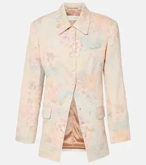 Dries Van Noten Floral Blazers For Women