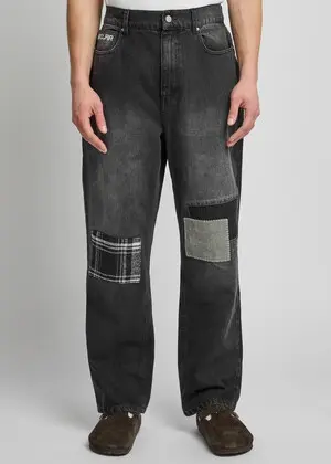 SINCLAIR Country Appliquéd Straight-leg Jeans