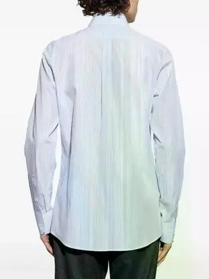 Dolce & Gabbana Striped Cotton Shirt - Blue