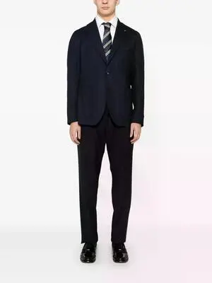 Tagliatore Brooch-detail Blazer