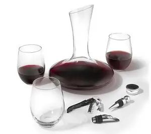 GODINGER Monterey 9 Piece Wine Decanter Set - One-color