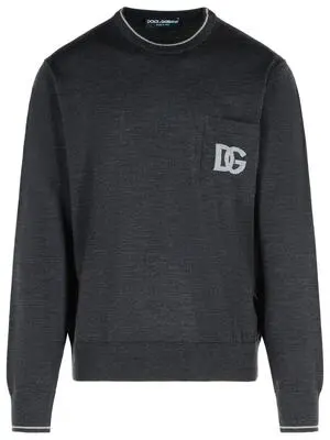 Dolce & Gabbana Virgin Wool Sweater - Grey