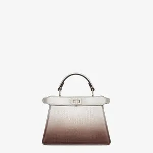 Fendi Peekaboo Iseeu Petite Bag - Grey
