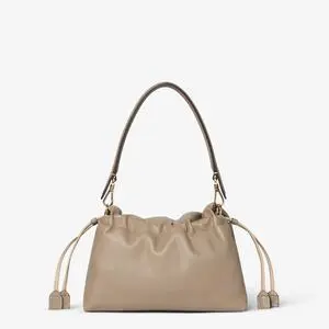Fendi Baguette Soft Medium Nappa Leather Bag - Grey