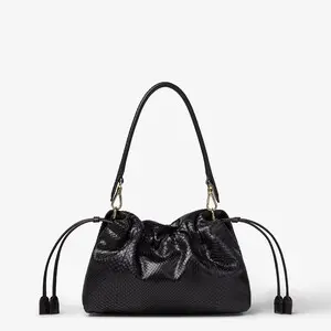 Fendi Mamma Baguette Medium Bag - Black
