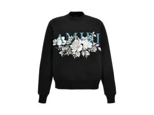 Amiri Floral Logo Crew