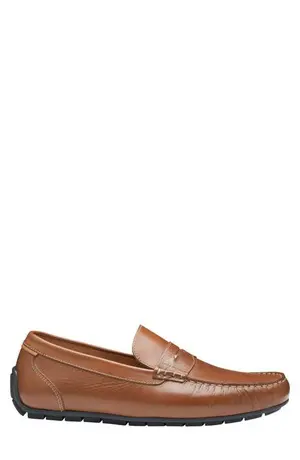 Johnston & Murphy Beck Penny Loafer - Tan Full Grain