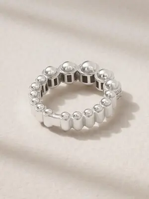 L’ATELIER NAWBAR The Atom 18-karat White Gold Diamond Ring