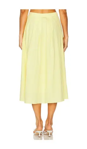 Azeeza Sheridan Skirt - Lemon