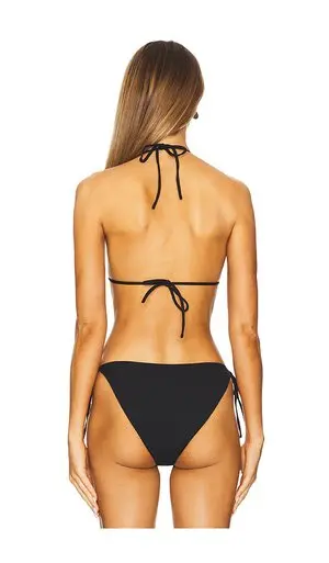 Susana Monaco String Bikini Top - Black