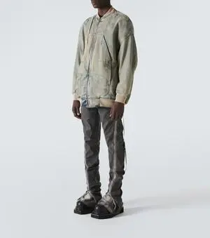 Rick Owens Sphinx Jumbo Dyed Denim Jacket - Blue