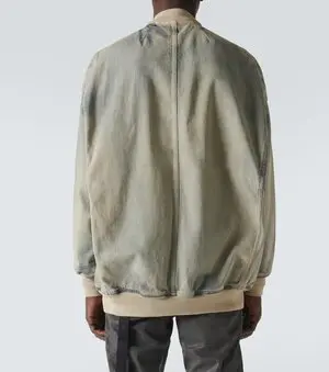 Rick Owens Sphinx Jumbo Dyed Denim Jacket - Blue