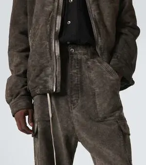 Rick Owens Denim Cargo Pants
