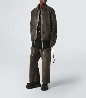 Rick Owens Cotton Blouson - Grey