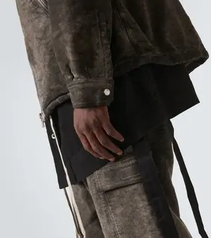 Rick Owens Cotton Blouson - Grey