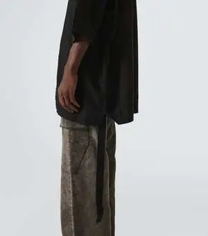 Rick Owens Magnum Tommy Oversized Cotton Shirt