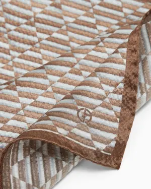 Giorgio Armani Printed Silk Pocket Square
