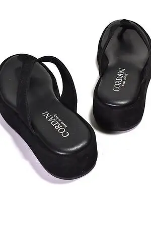 Cordani Kendra Thong Sandals - Black