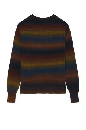 Aries Boucle Space Dye Knit Sweater