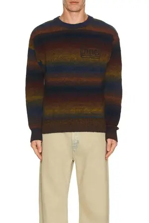 Aries Boucle Space Dye Knit Sweater