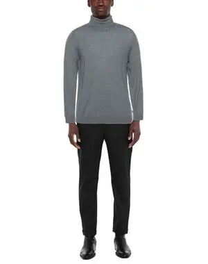 Hugo Boss Turtleneck Virgin Wool Knit - Grey