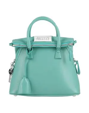 MAISON MARGIELA Handbag In Goat Skin, Cow Leather, Brass, Zinc, And Aluminum - Blue