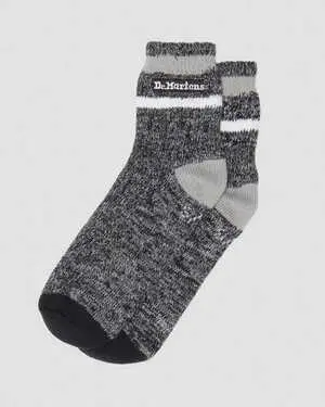 Dr. Martens Short Cotton Blend Socks - Black