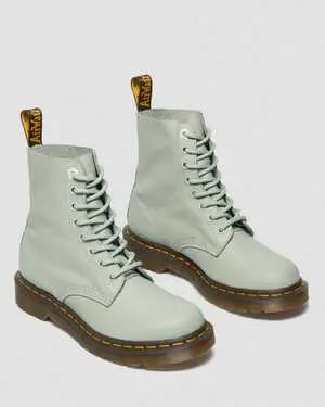 Dr. Martens 1460 Pascal Leather Boots - Green