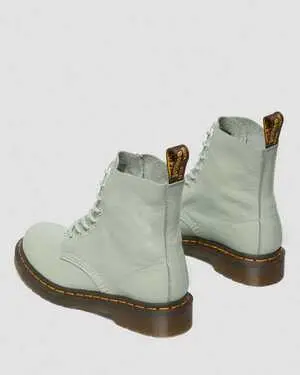Dr. Martens 1460 Pascal Leather Boots - Green