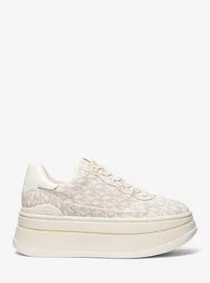 Michael Kors Hayes Signature Sneakers - Natural