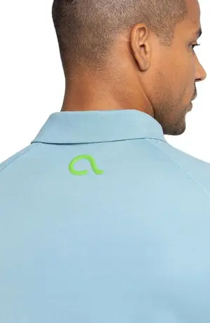 AVI Drive Pickleball Polo - Glacier