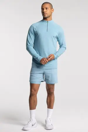 AVI Quarter-zip Pullover - Glacier