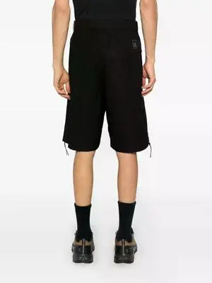 C.P. COMPANY Logo-patch Bermuda Shorts