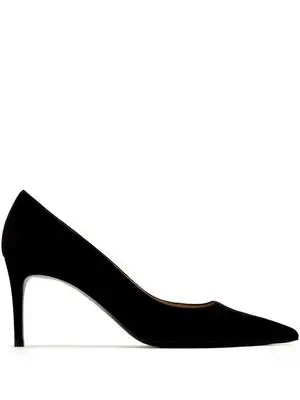 STUART WEITZMAN 75mm Suede Pumps - Black