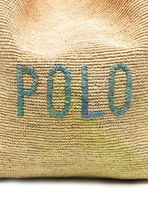 Polo Ralph Lauren Raffia Shoulder Bag