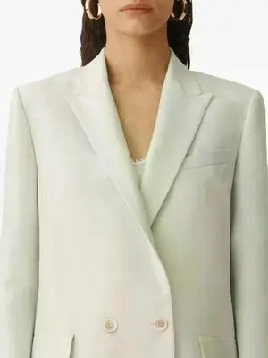Fabiana Filippi Double-breasted Blazer - Green