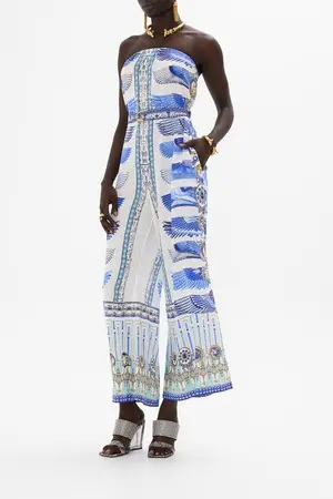 Camilla Strapless Jumpsuit With Belt