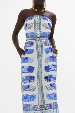 Camilla Strapless Jumpsuit With Belt