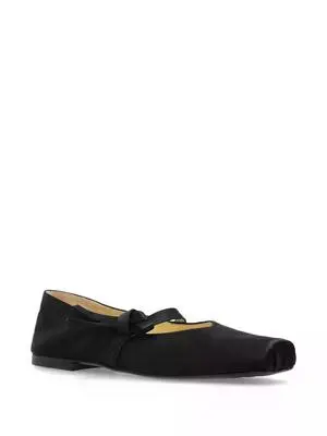 Kenzo Leather Ballerinas - Black
