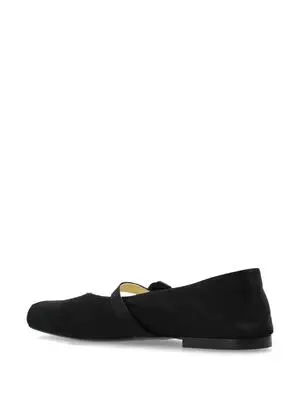 Kenzo Leather Ballerinas - Black
